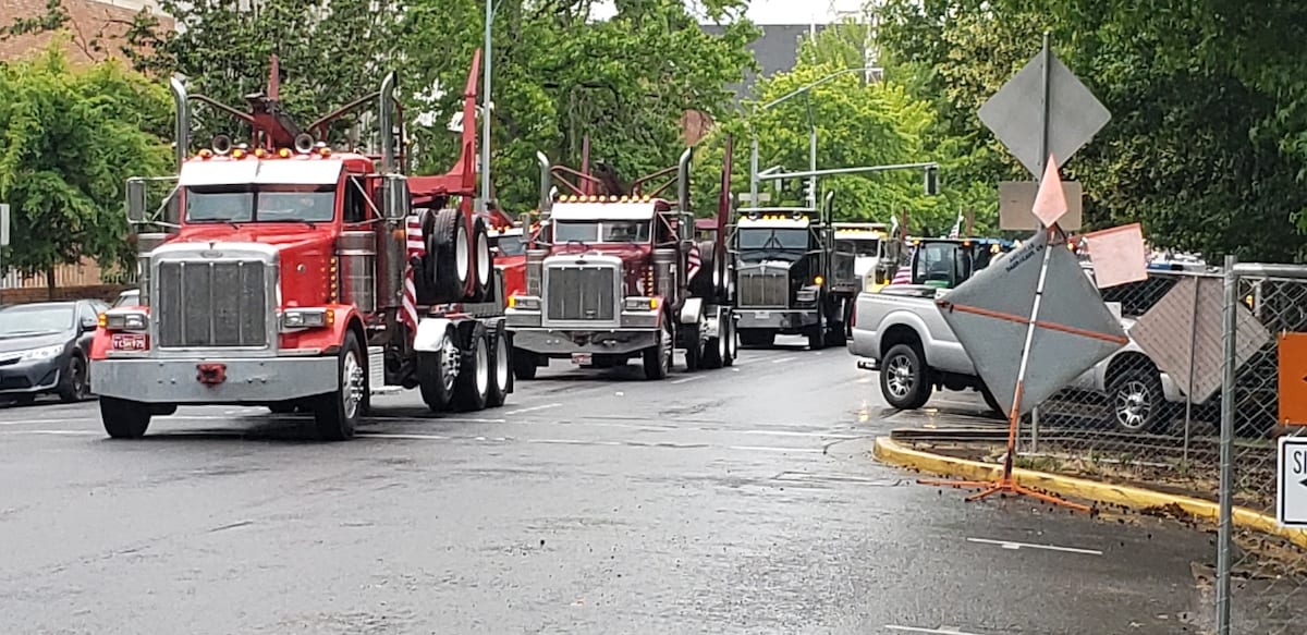 Loggers Show Their Support at the "Timber Unity" Rally Against HB2020 ...