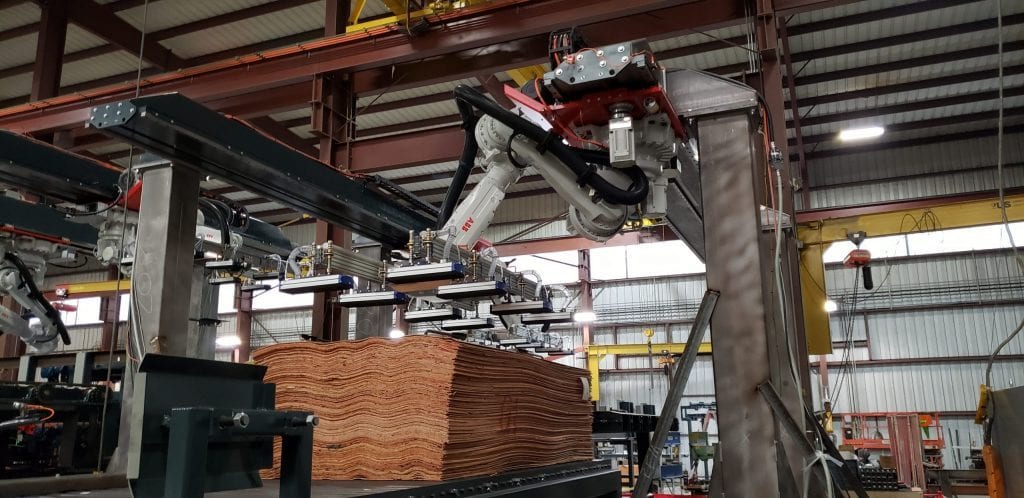 Robots in Wood Products Manufacturing - Freres Engineered Wood