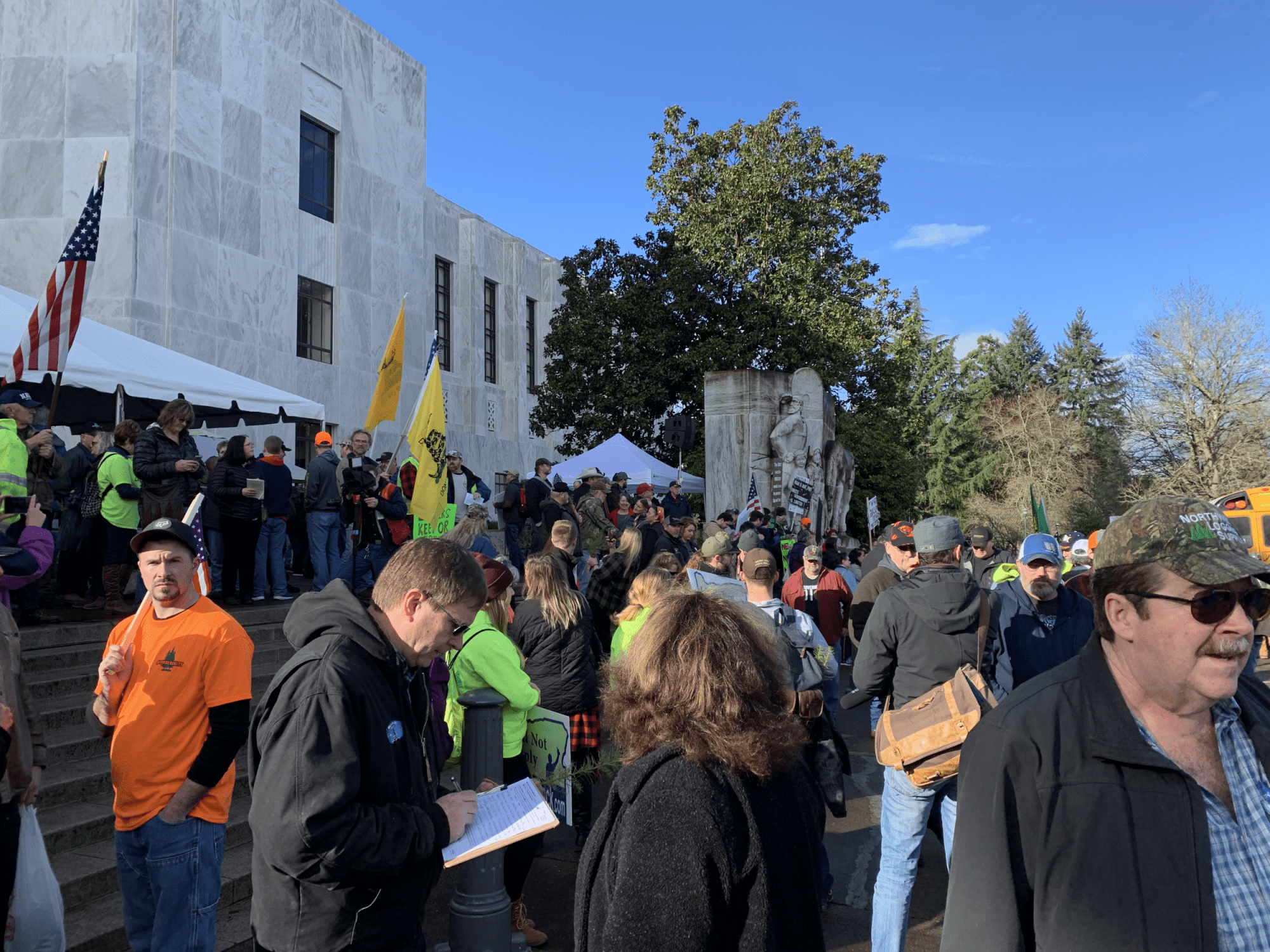 Historic Display of Citizen Engagement at Timber Unity Rally - Freres ...