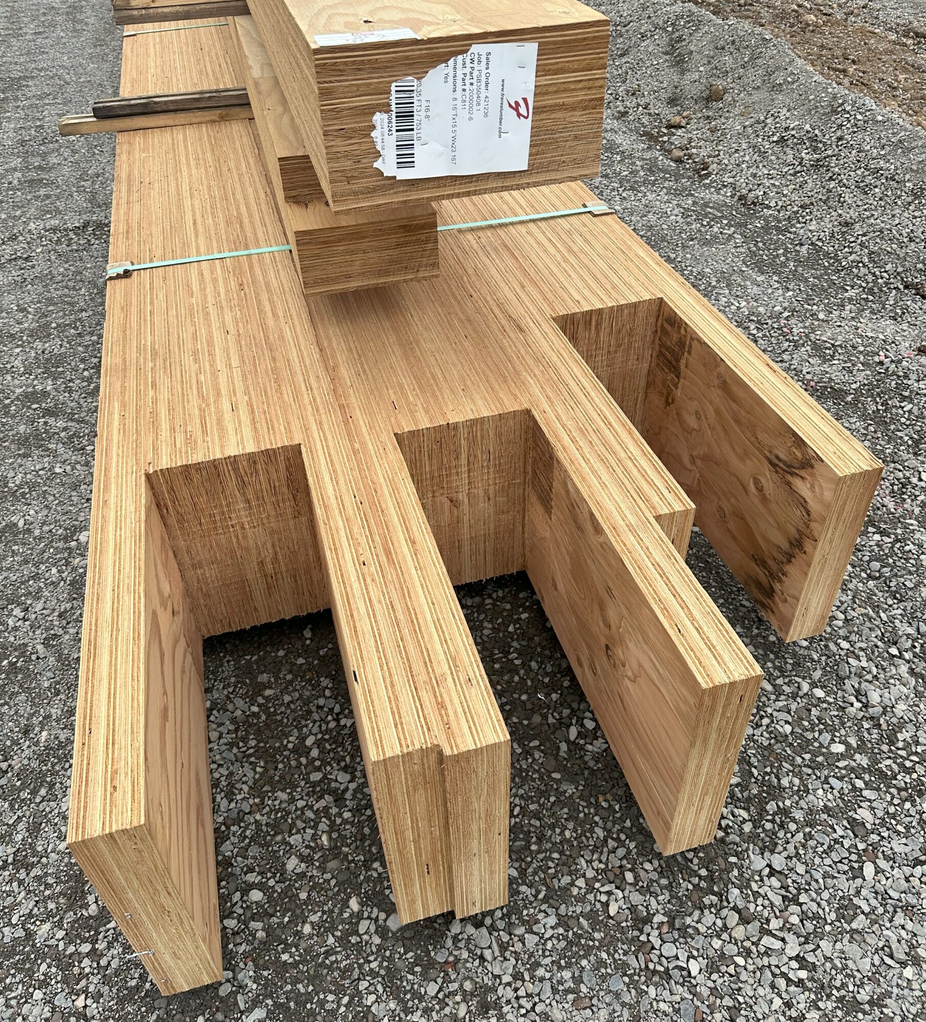 Wood Tilt-Up Construction: New Freres Plywood Warehouse - Freres ...